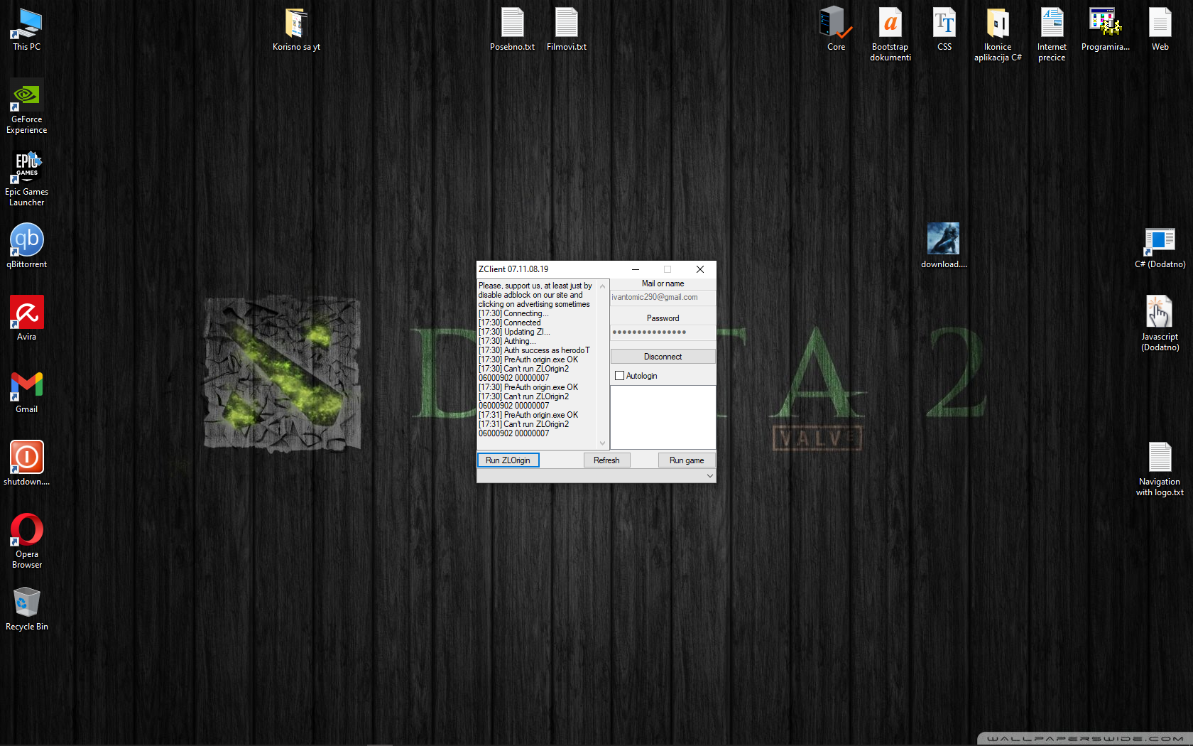 ZLOrigin closed - Support - Help Q&A - ZLOFENIX Games